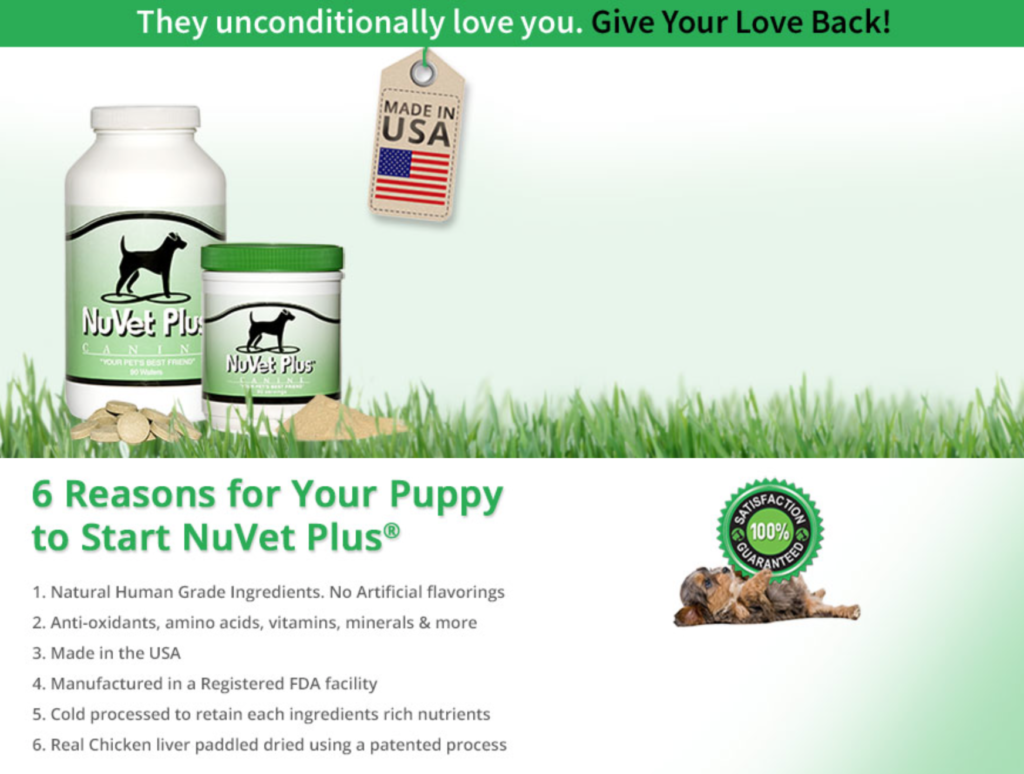 NuVet Vitamins - Eden Valley Manor